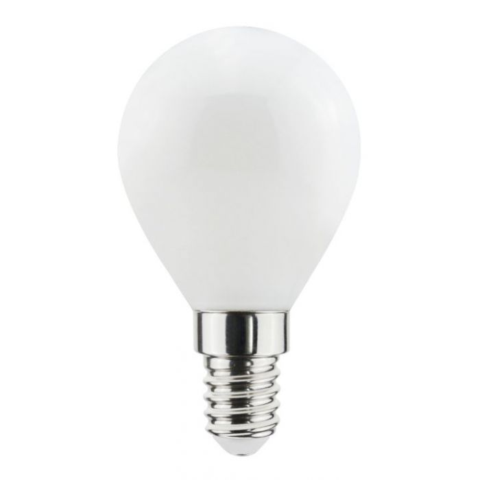 Airam Oiva opaali pienikupuinen filamentti led-lamppu 6,5w 3000k e14 806lm