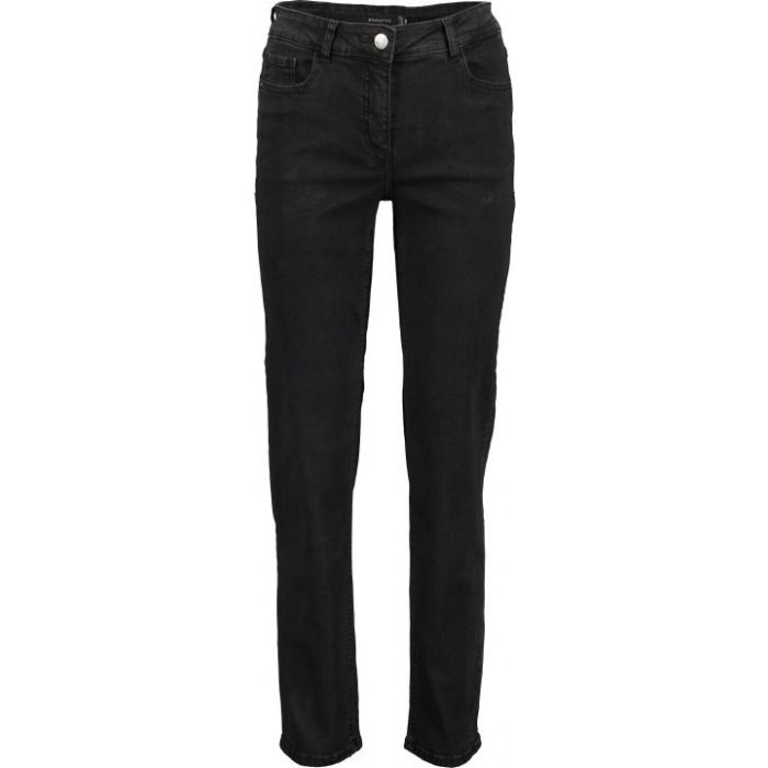 Brandtex Ingrid naisten muotoilevat farkut mustat