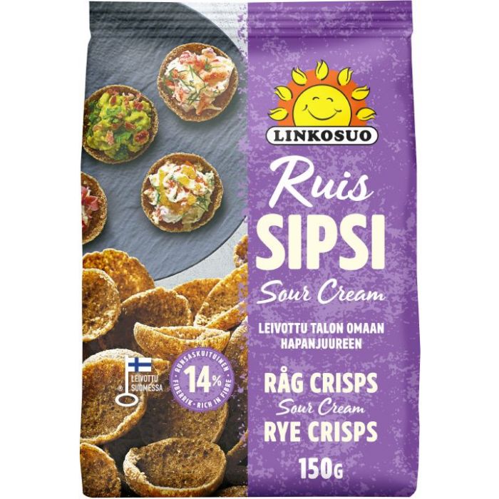 Linkosuo Ruissipsi Linkosuo Ruissipsi 150g sour cream