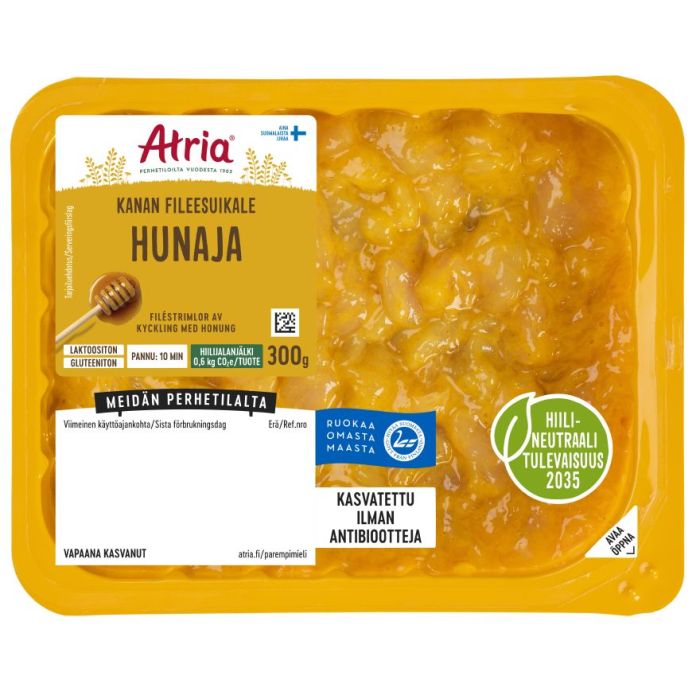 ATRIA Atria Perhetilan Kana Fileesuikale Hunaja 300g