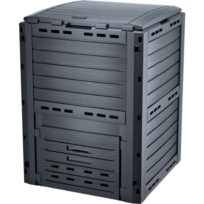 Prosperplast Compogreen Woody kompostori 280 litraa, antrasiitti