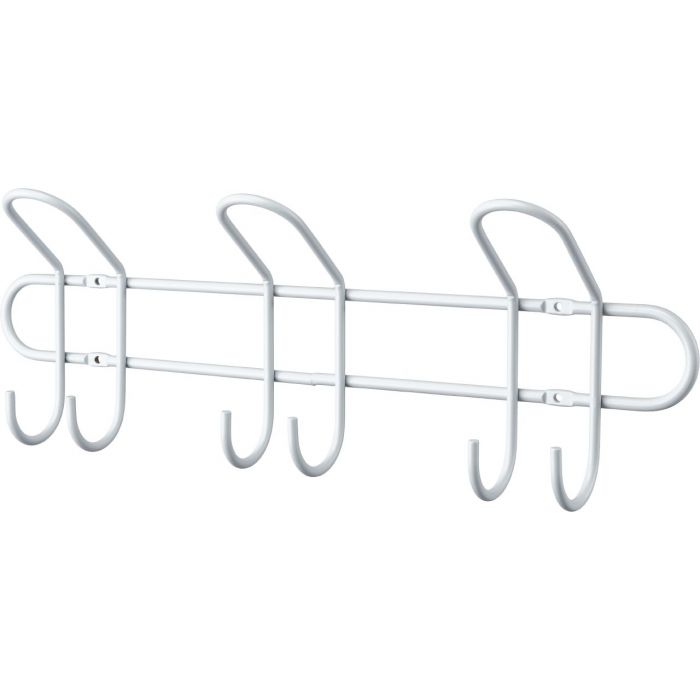 Kotini Metallinen seinäteline 40 cm valkoinen