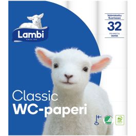 Lambi Lambi WC-paperi 32rl valkoinen