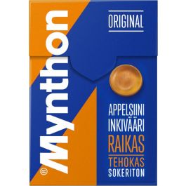 Mynthon Mynthon Appelsiini-Inkivääri kurkkupastilli 85g