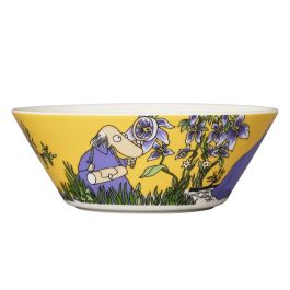 Moomin Arabia Muumi Hemuli -kulho 15 cm, keltainen