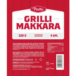 Pouttu Pouttu Grillimakkara 320g