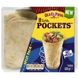 Old El Paso Old El Paso Tortilla pockets 223g