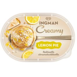 Ingman Creamy Ingman Creamy Lemon Pie Jäätelö 825ml/455g