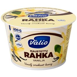 Valio Valio maustettu rahka 200 g vanilja laktoositon