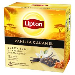 Lipton Lipton Vanilla Caramel 20pss musta tee