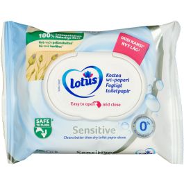 Lotus LOTUS Kostea wc-paperi Sensitive 42 kpl