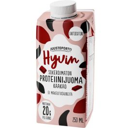 Juustoportti Juustoportti Hyvin sokeroimaton ja makeutusaineeton proteiinijuoma 250 ml kaakao ...
