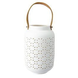 Kotini Keraaminen LED-lyhty, valkoinen
