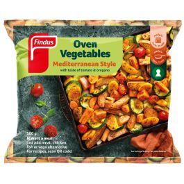 Findus Oven Vegetables - Mediterranean Style 500g, pakaste