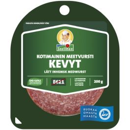 Snellman Snellman Kevyt kotimainen meetvursti viipaleet 200g