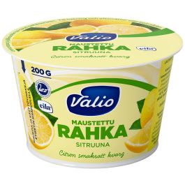Valio Valio maustettu rahka 200 g sitruuna laktoositon