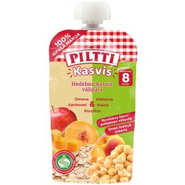 Piltti Piltti Kasvis 110g Hedelmä-kasvis välipala omena-aprikoosi ...
